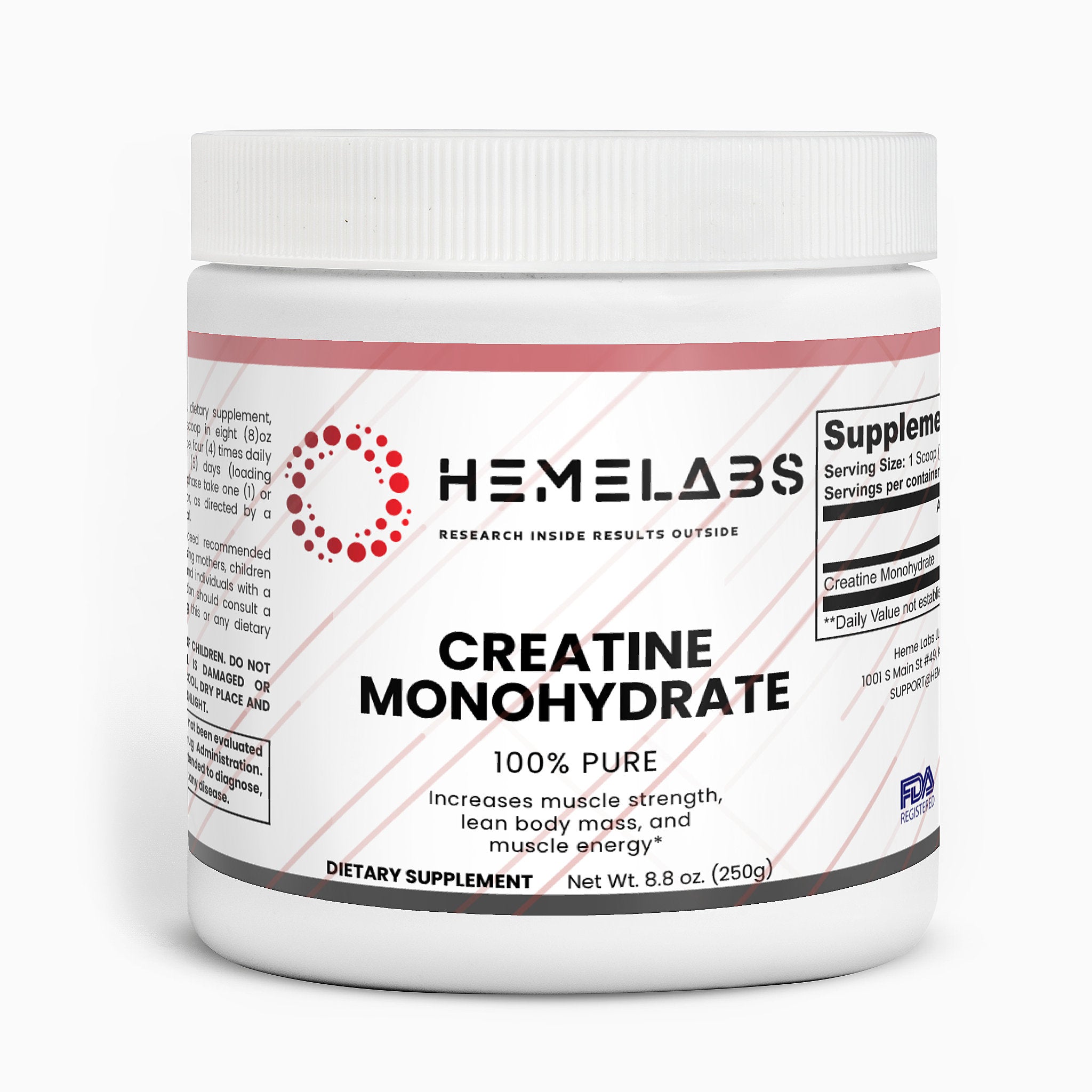 Creatine Monohydrate – Heme Labs
